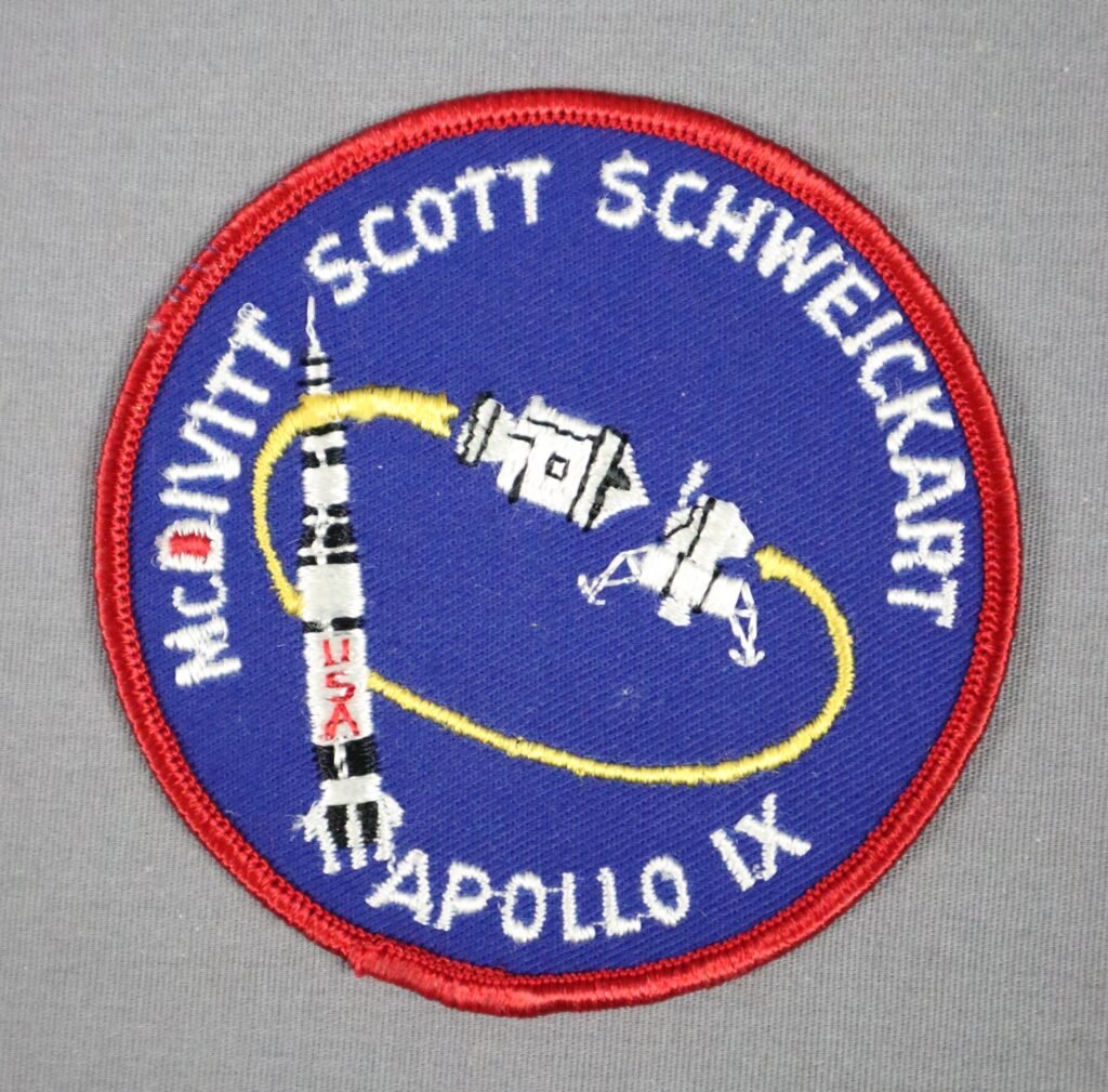 Apollo 9 Souvenir Crew Embroidered Patch - Bid Again Auctions